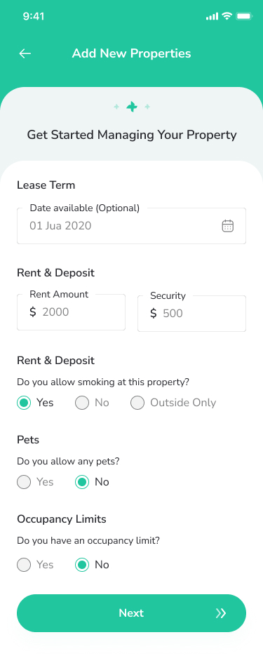 House Rental Management Flutter App UI Kit ( Android & iOS) by Acnoo